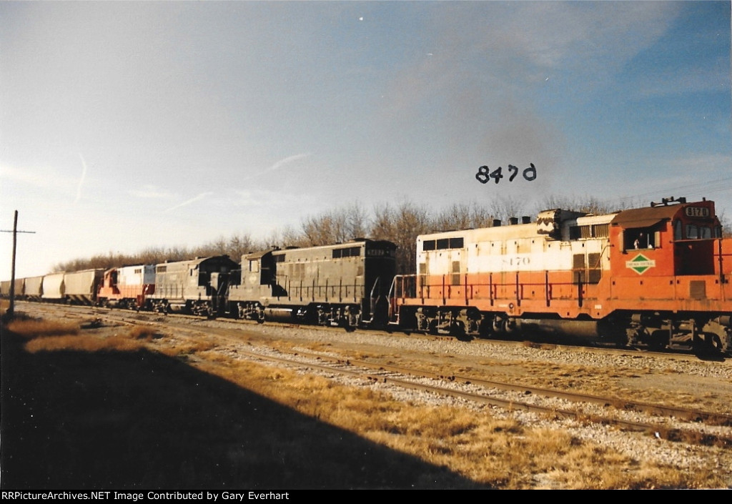 CC 8170 - Chicago Central & Pacific (ex-IC)
